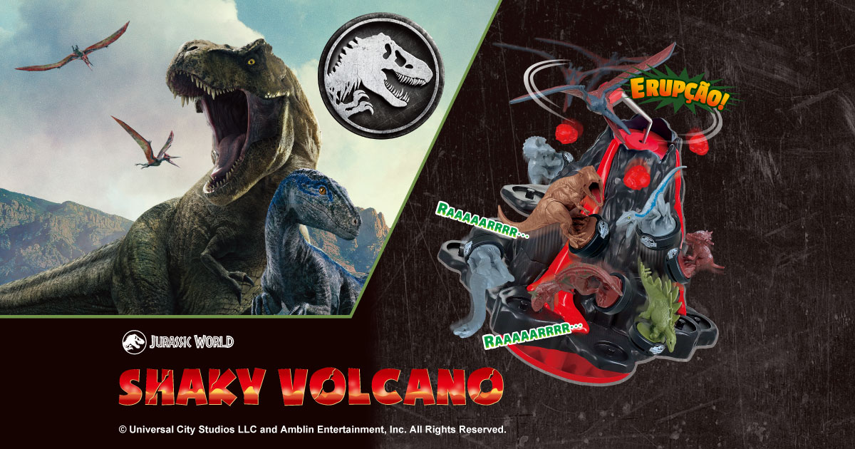 Jurassic World Shaky Volcano｜EPOCH games